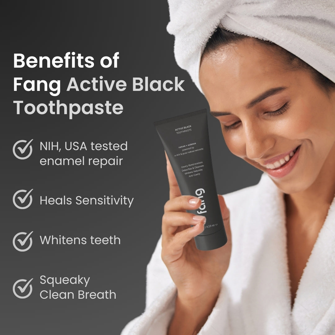 Active Black Toothpaste – Fang Oral Care