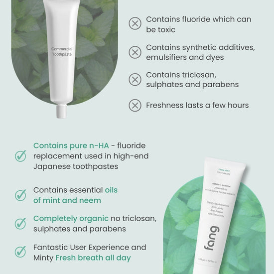 Buy Farm Mint Toothpaste India – Fang Oral Care